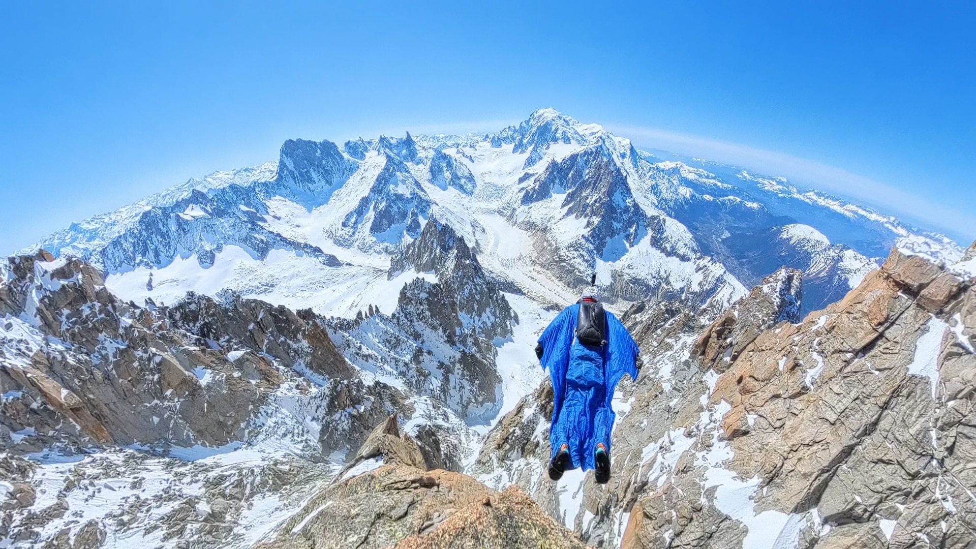 Aiguille Verte : first wingsuit BASE jump for Antoine Pecher and Eric ...